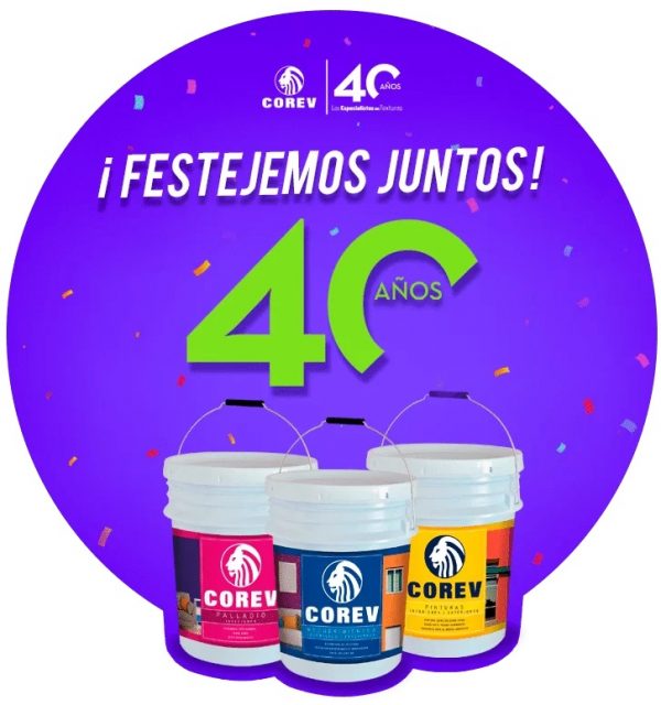 Pastas, pinturas y texturizados corev Procovers - Informes al 55 52605 355